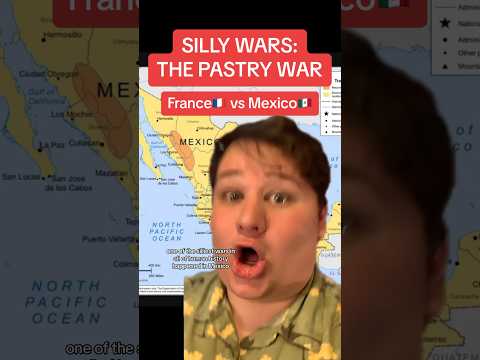 FRANCE VS MEXICO :THE PASTRY WAR #history #military #map #historyfacts #mexico #méxico #france