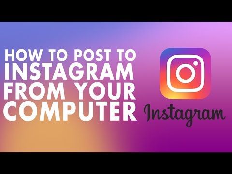 post to instagram from computer | how to post to instagram from pc