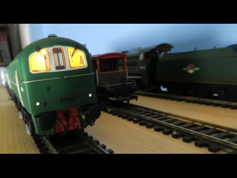 DJ Models class 71 speed trials Model railway test