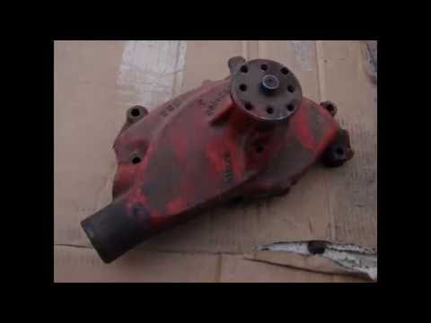 3856284 1968 CHEVY CHEVELLE CAMARO CORVETTE SS 396 BIG BLOCK WATER PUMP DATED A-12-8
