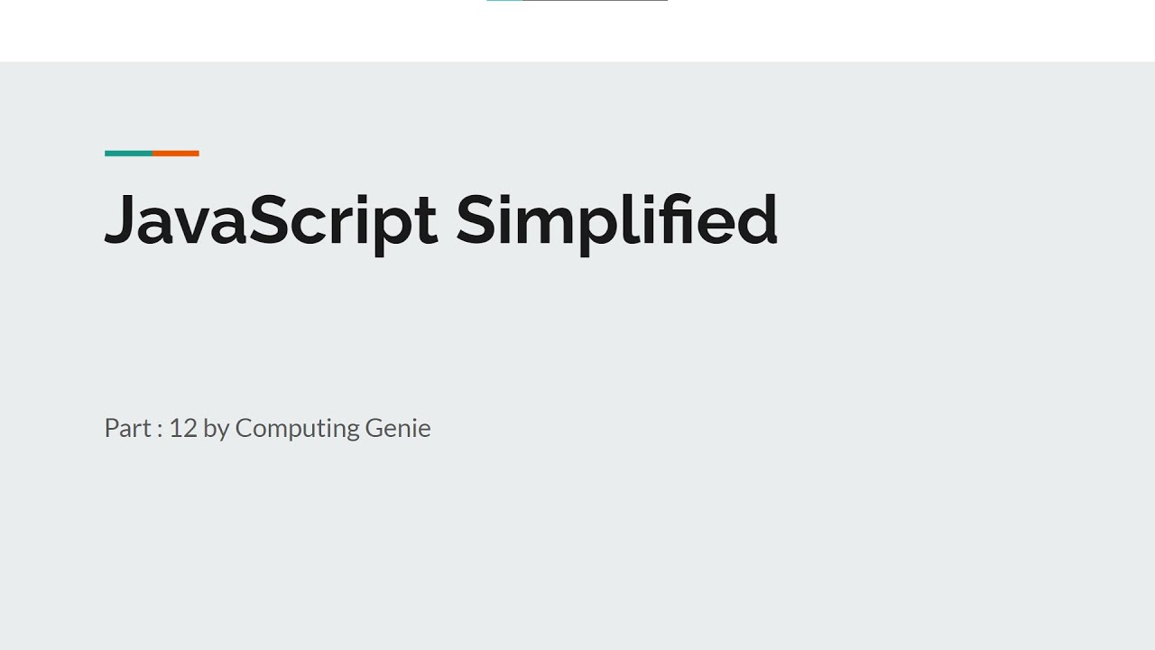 JavaScript Simplified: Manipulating String Variables! (Part 12)