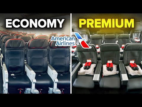 American Airlines ECONOMY vs. PREMIUM ECONOMY Comparison - Which Class Offers Better Value?
