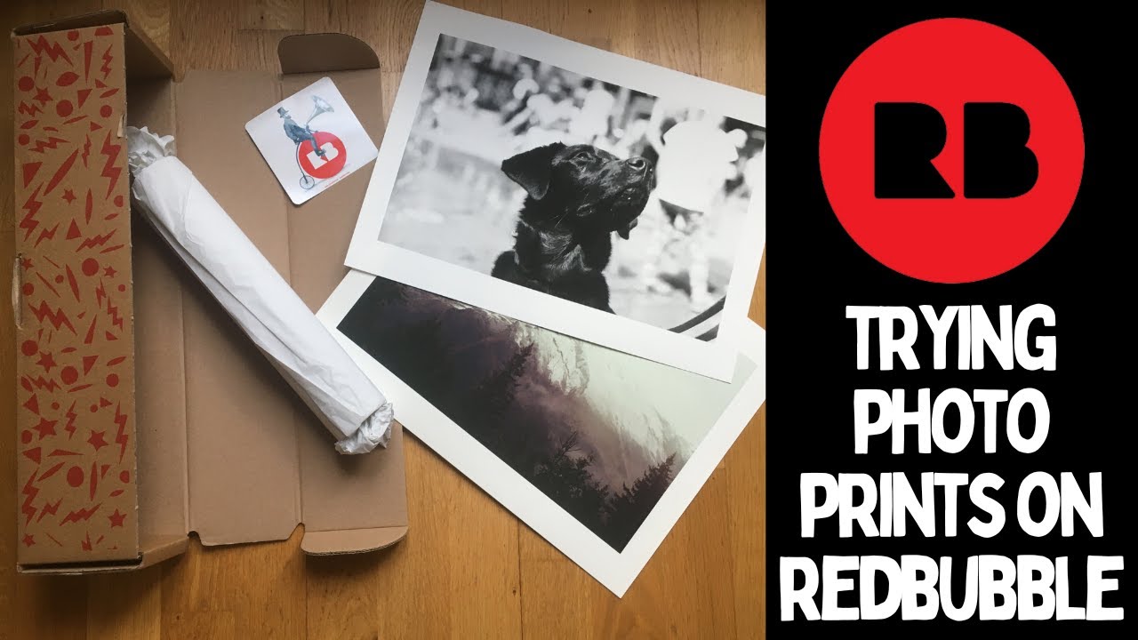 Ordering Art Prints of my photographs on REDBUBBLE