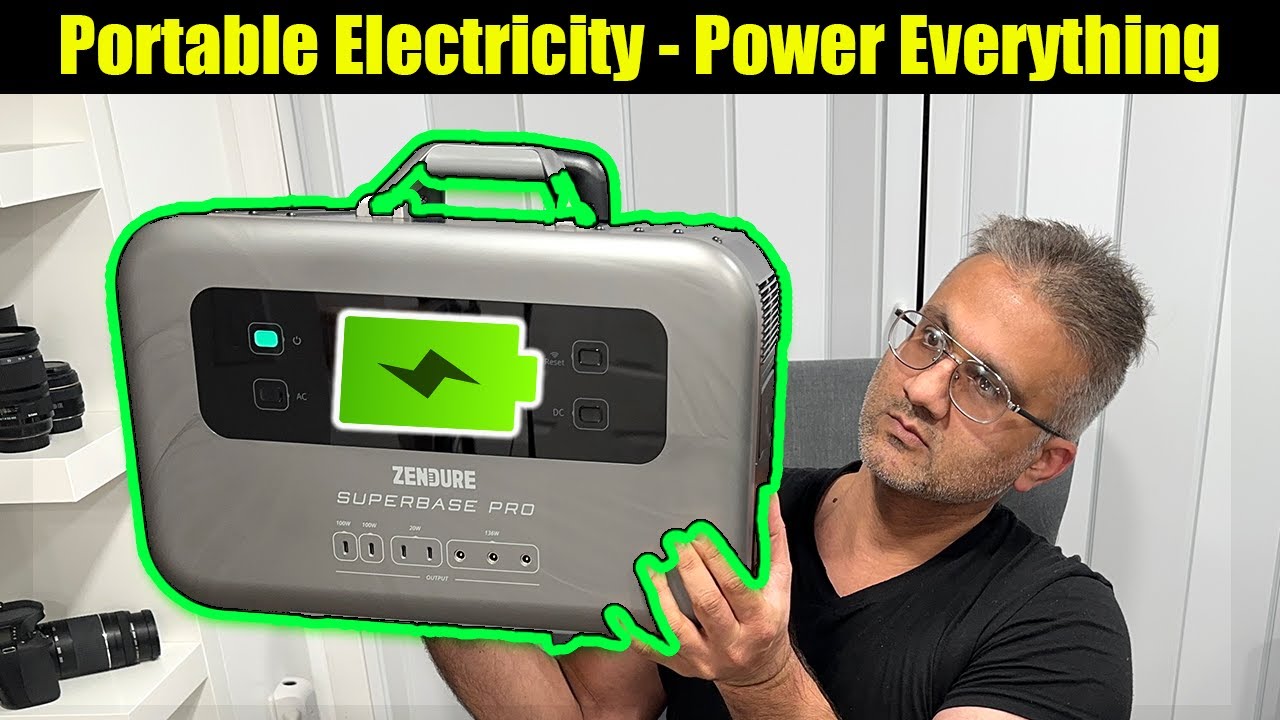 This Is Portable Electricity To Power or Charge Anything - Zendure Power Station Pro 2000