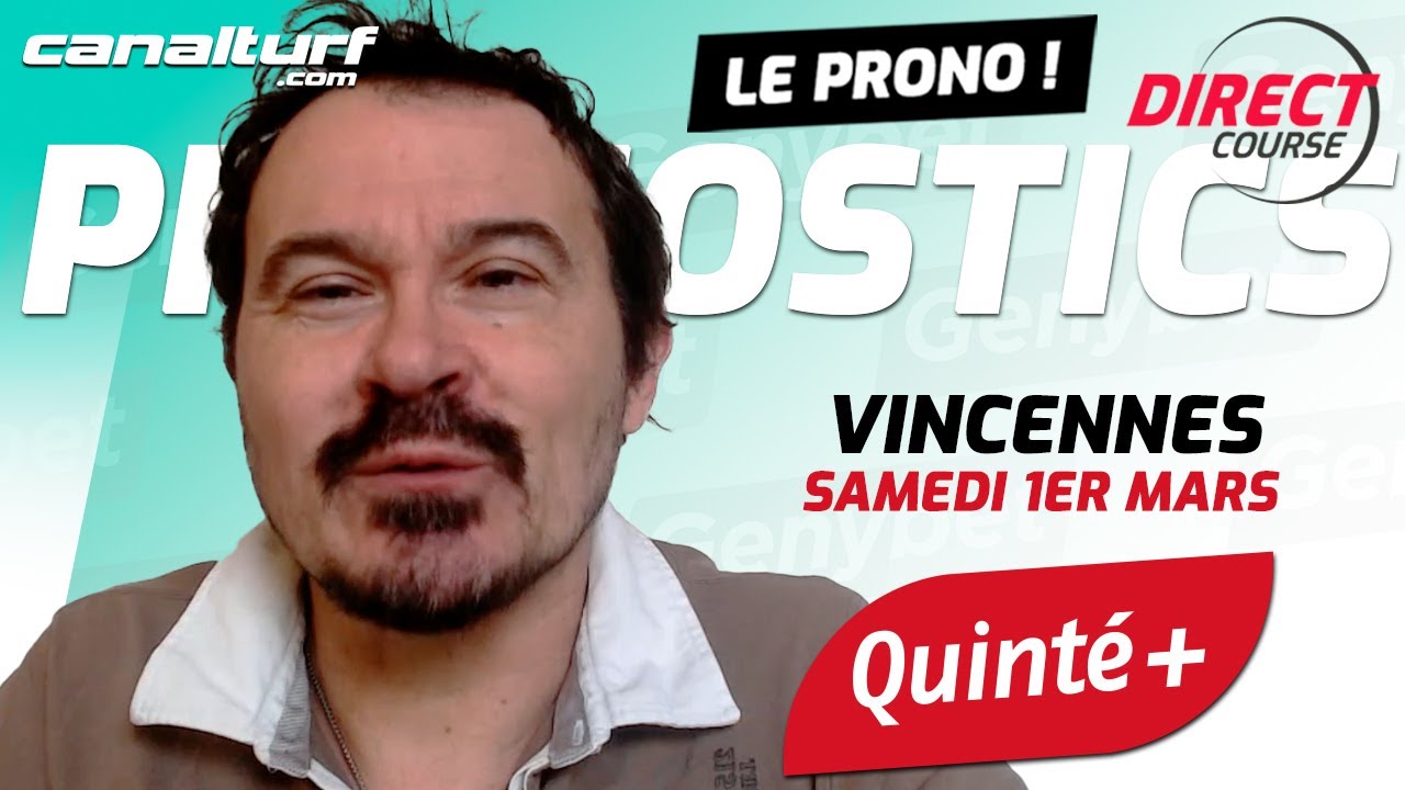 Pronostic Quinté et des courses PMU du Samedi 1er Mars 2025 - En partenariat avec @GenybetTurf