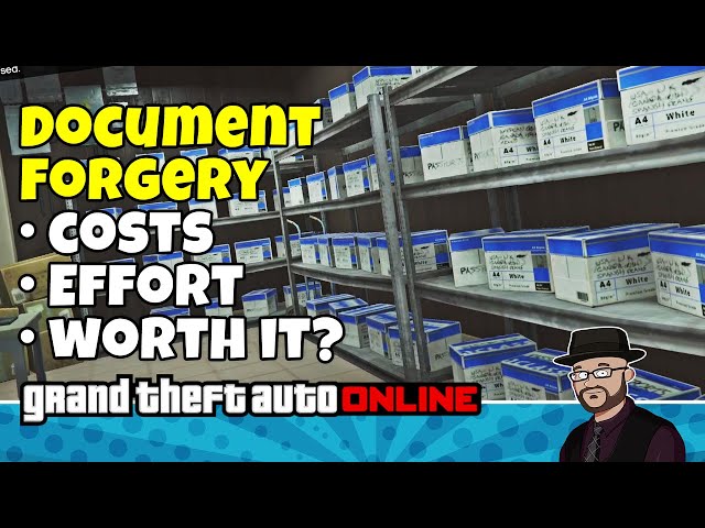 How do GTA Online players buy Document Forgery Office?