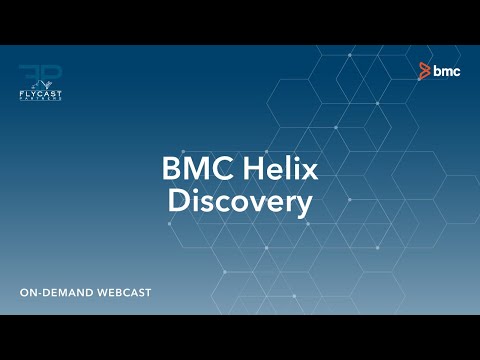 BMC Helix Discovery Explained