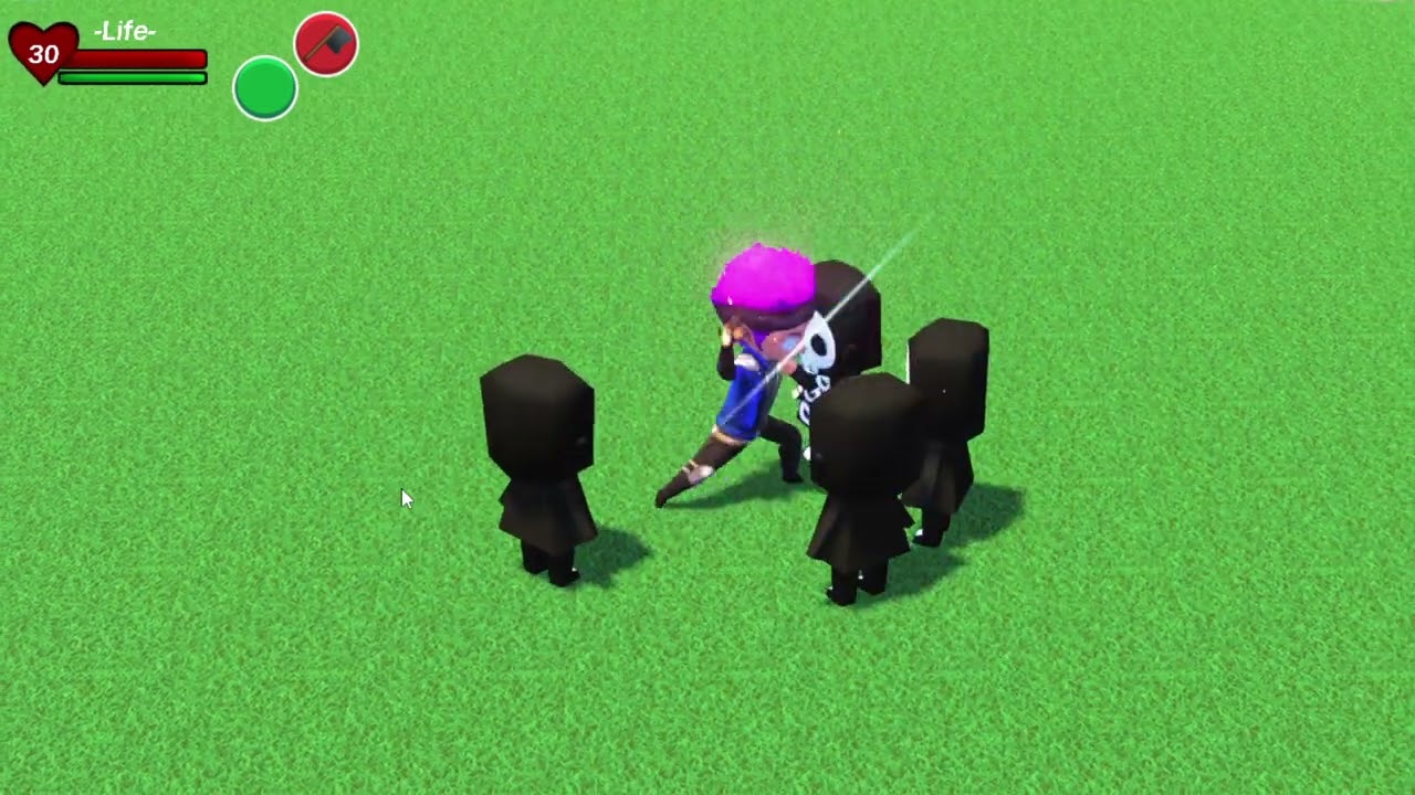 RPG Developer Bakin: Active Battle System Testing