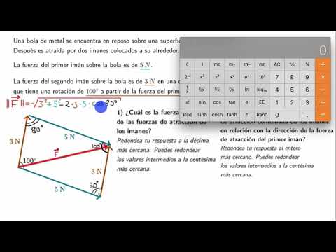Vector word problem: resultant force (video) | Khan Academy