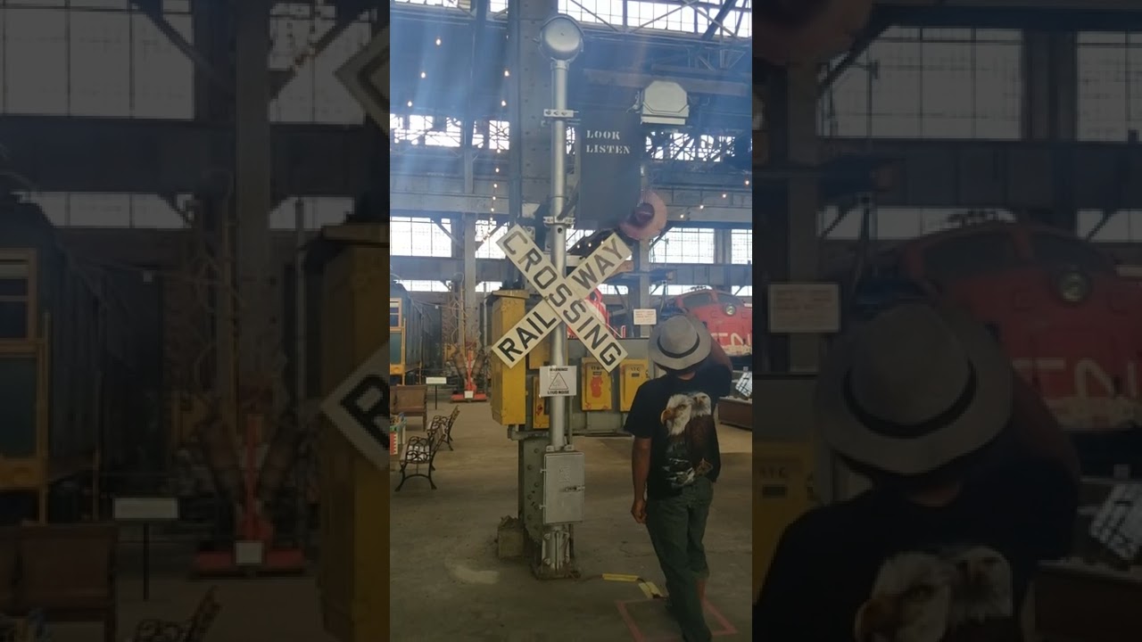 Wig Wag Railroad Crossing Signal