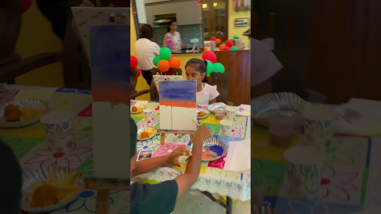#paintparty #artparty #birthdayparty #kidsactivities #kidsbirthday #kidsbirthdayparty