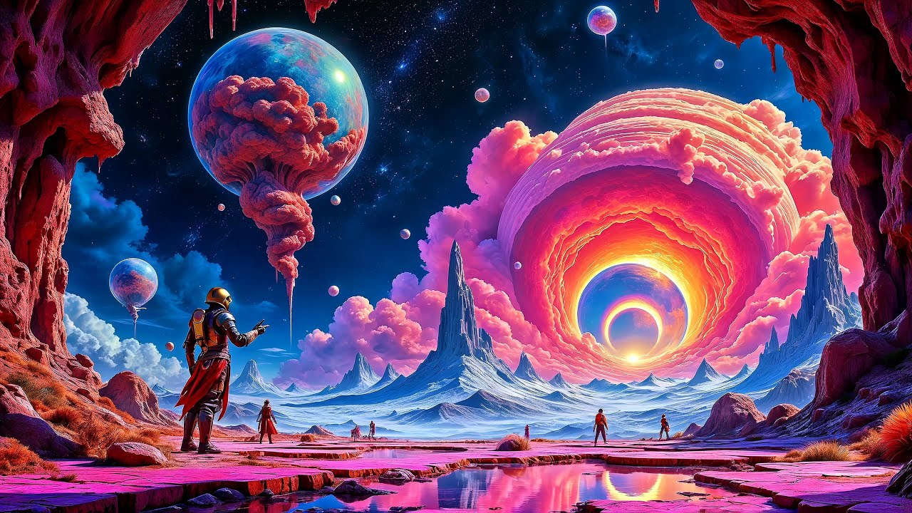 🌀 Psychedelic Decoding the AI Mind: Surreal Art in Motion 🌀