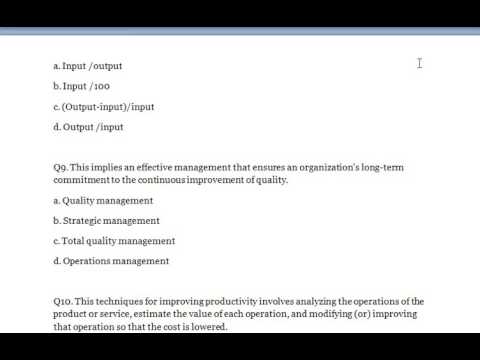 Production and Operation Management - What are ‘Learning curves’?