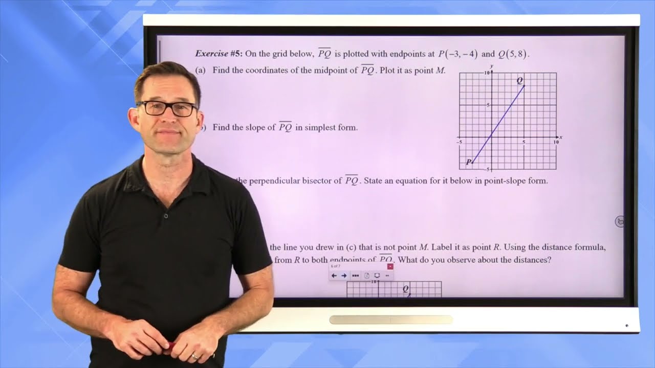 N-Gen Math Geometry.Unit 5.Lesson 8.The Midpoint Formula