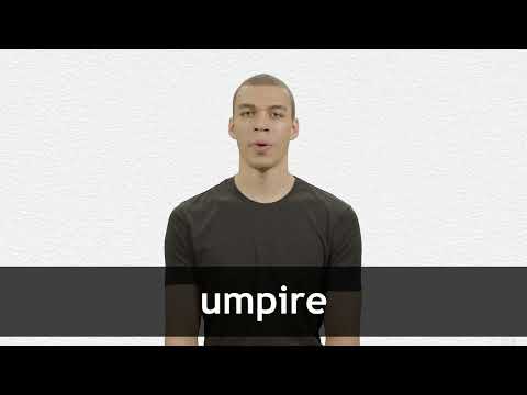 UMPIRE - Definition & Translations | Collins English Dictionary