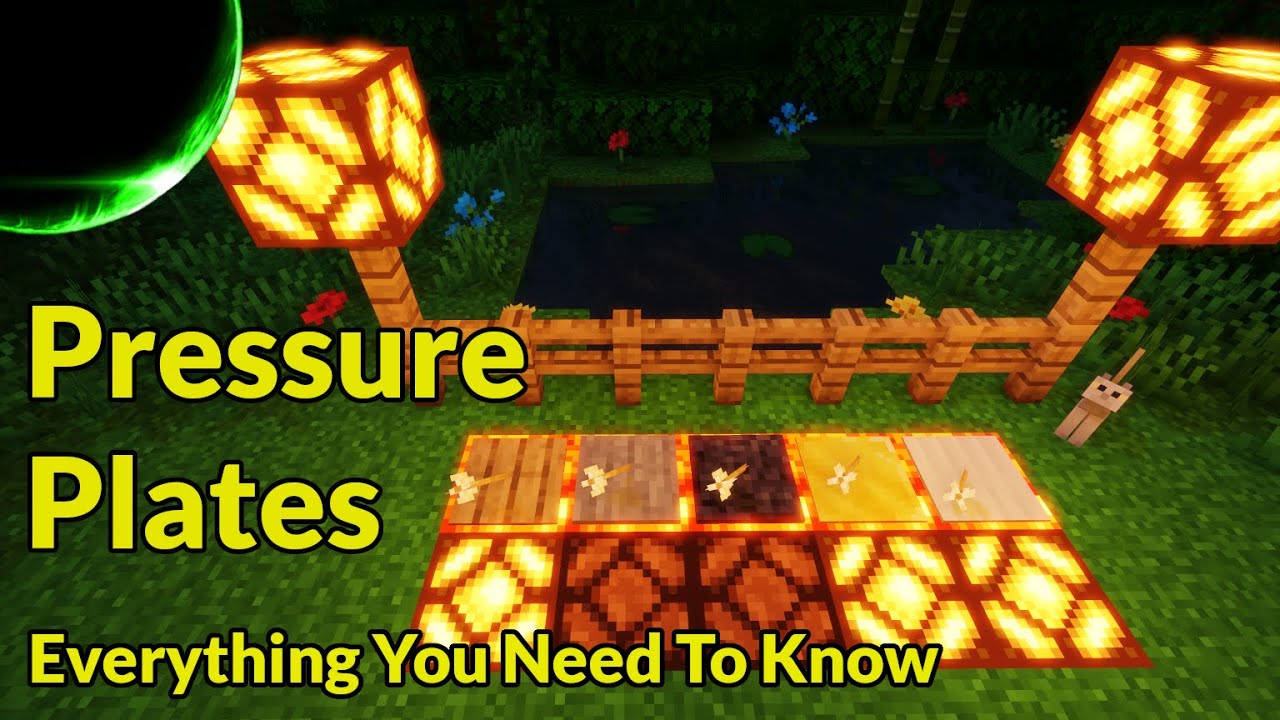 Pressure Plates: Everything You Need to Know | Minecraft Redstone Engineering Tutorial