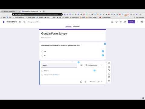 Conducting an online survey on Google Form WITHOUT requiring an email or organizational login.