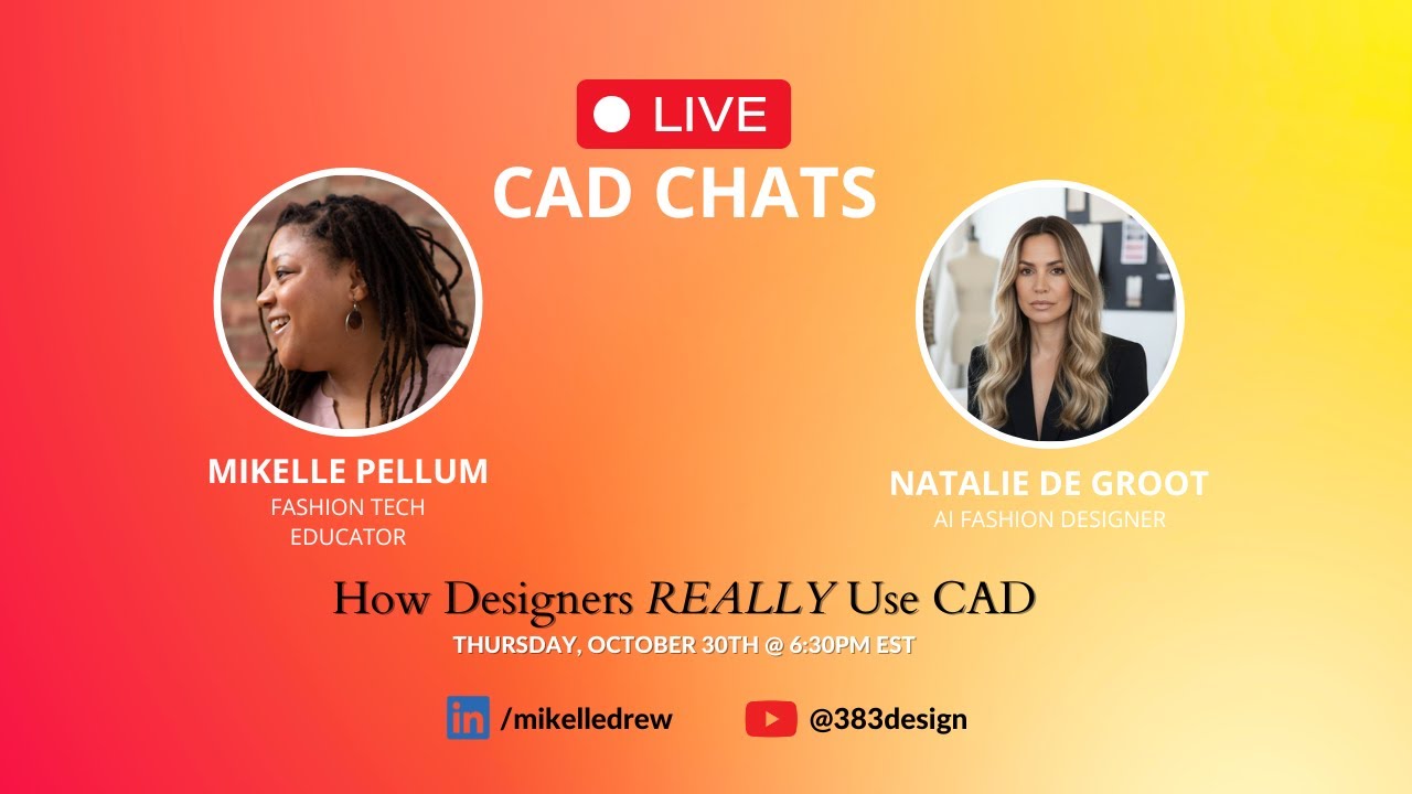 20 Years in Fashion + AI = This | CAD Chats with Natalie De Groot