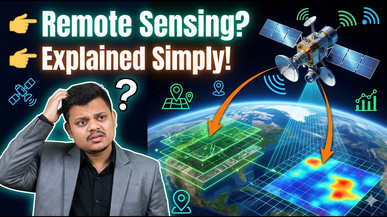 What is Remote Sensing? | Understanding Remote Sensing (Beginner Guide)