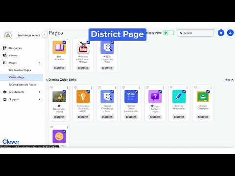 Inside the Clever Portal for Teachers