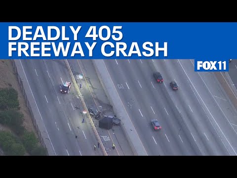 LAPD sergeant and civilian killed in 405 Freeway crash | FOX 11 LA