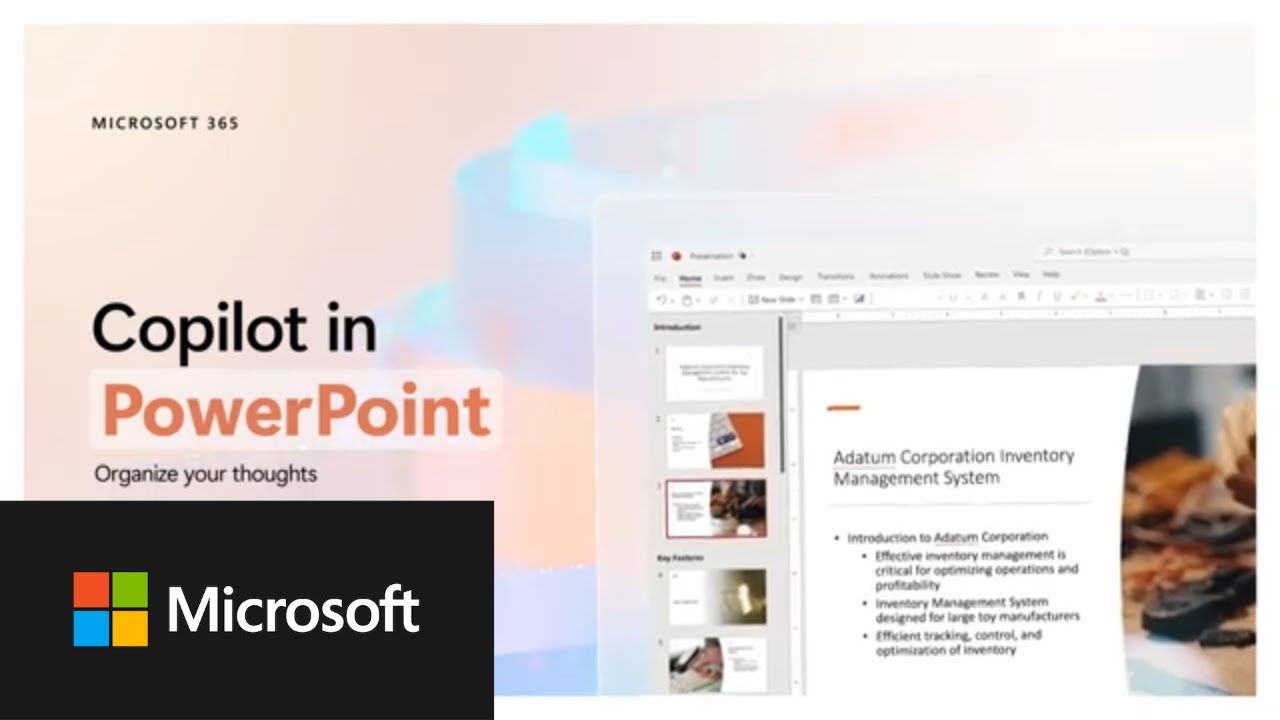 Copilot in PowerPoint  | Tell impactful stories
