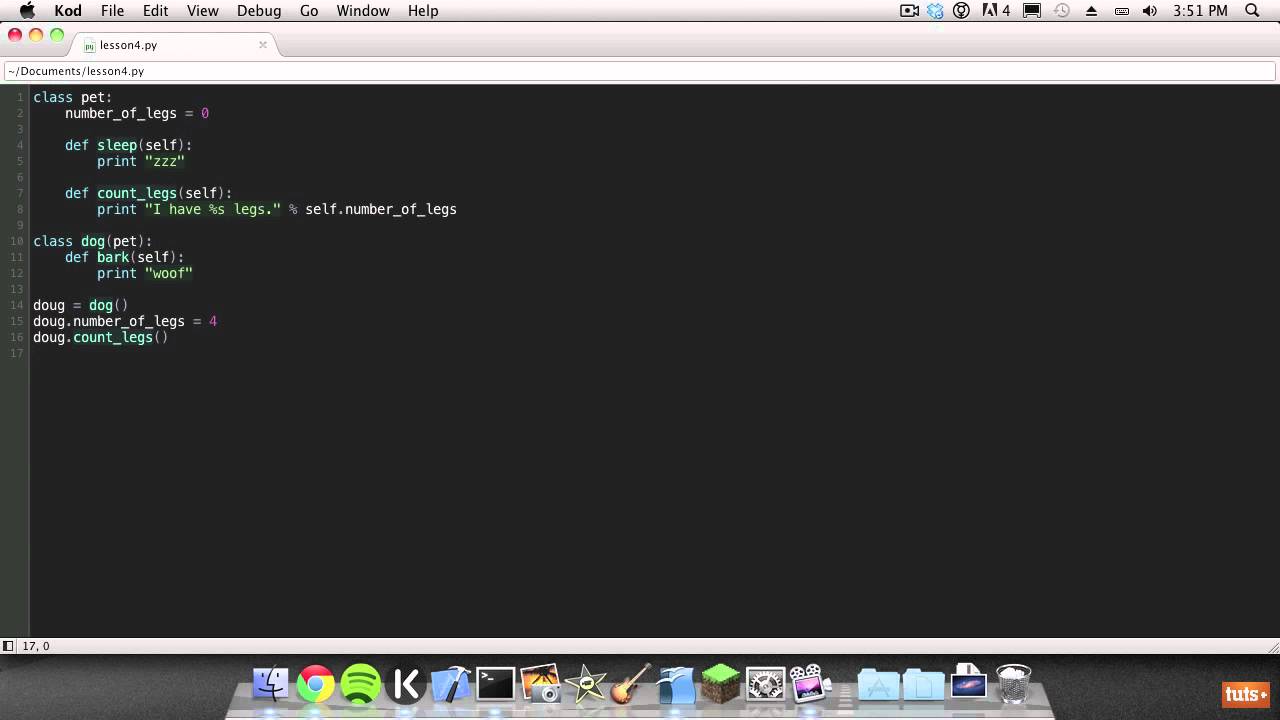 Python from Scratch - Lesson 4: Object Oriented Programming