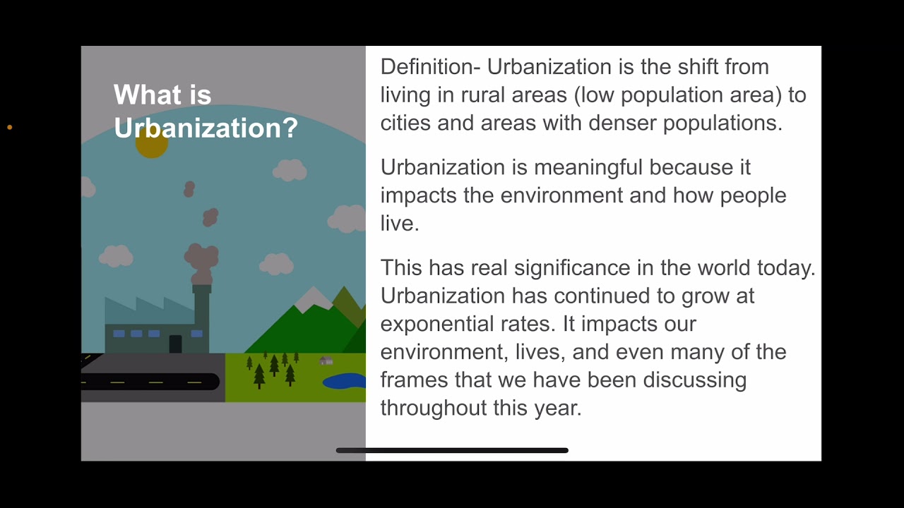Urbanization presentation