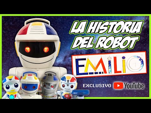 La historia del ROBOT EMILIO 🤖 JUGUETES RETRO | BIZAK | GIOCHI PREZIOSI | EMIGLIO | AÑOS 90