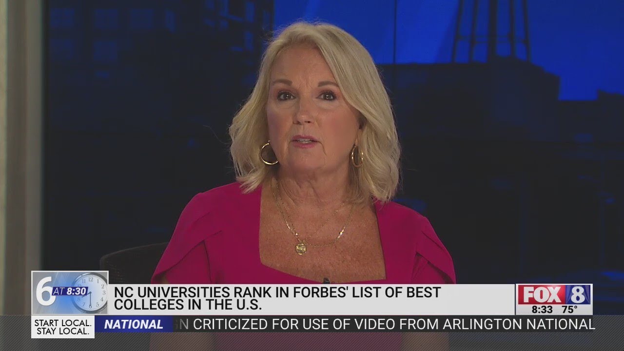 These are the best colleges in North Carolina, according to Forbes