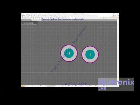 Tutorial for altium designing kbl407 bridge rectifier schematic library ...