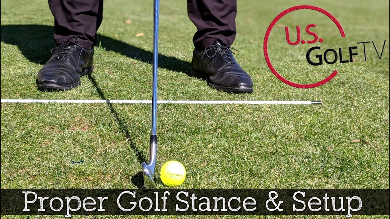 Guide to a Proper Golf Stance (Golf Setup Position)