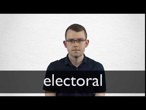 ELECTORAL definition and meaning | Collins English Dictionary