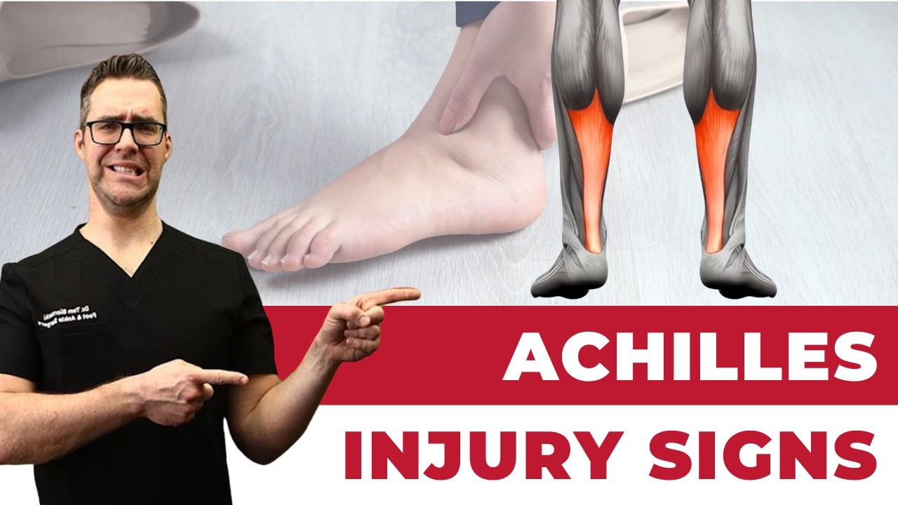 Torn Achilles Tendon Rupture or Achilles Tendonitis? [HOW TO TELL]