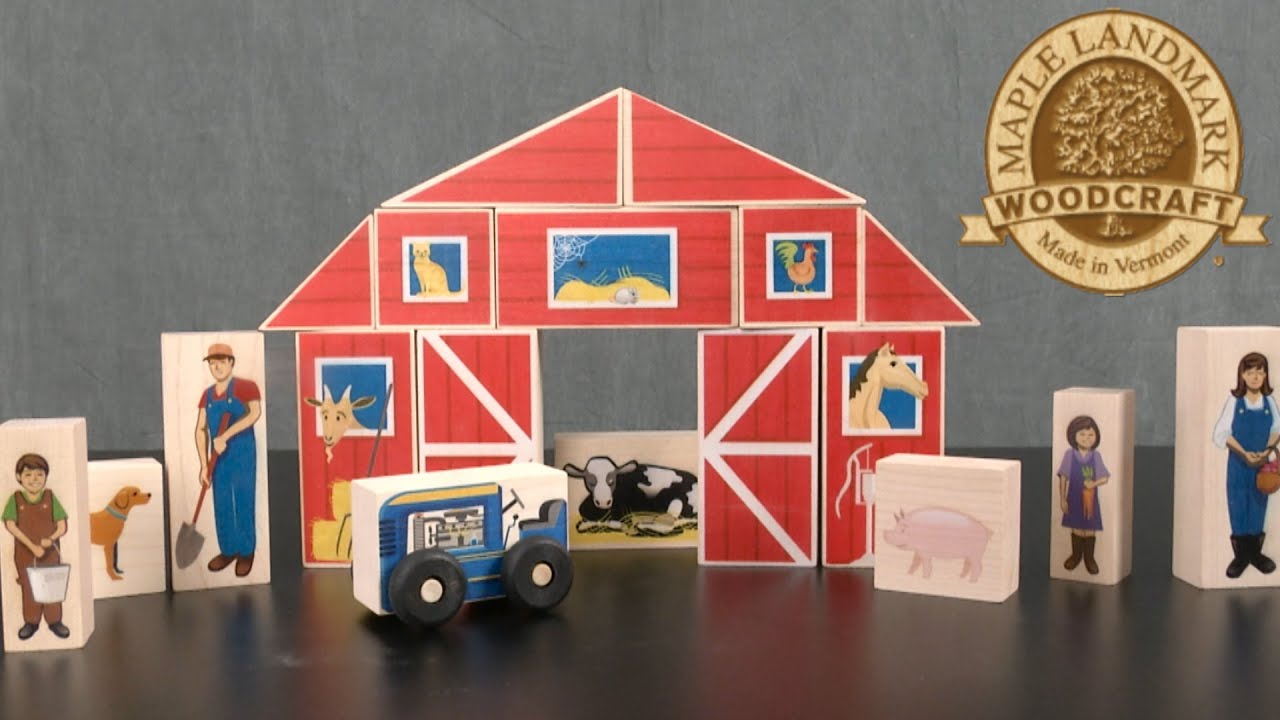 Farm Block Set from Maple Landmark