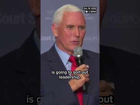 #MikePence On 2024 #PresidentialElection