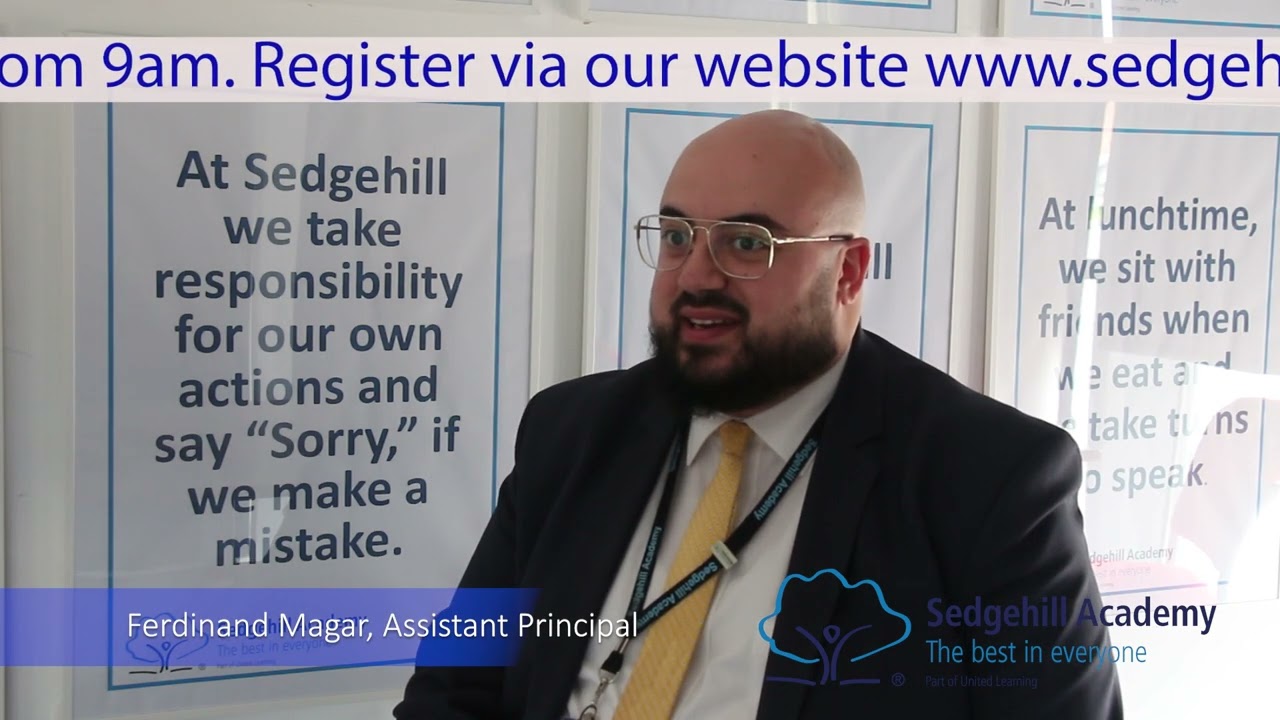 Work With Us | Sedgehill Academy