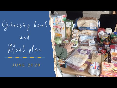 TESCO GROCERY HAUL 2020 | MEAL PLAN FAMILY OF 5