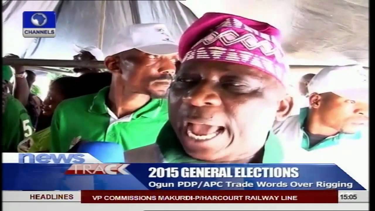 Ogun PDP APC Trade Words Over Alleged Rigging Plan