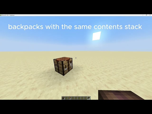 lzenl's simple backpacks / 1.21 Minecraft Data Pack
