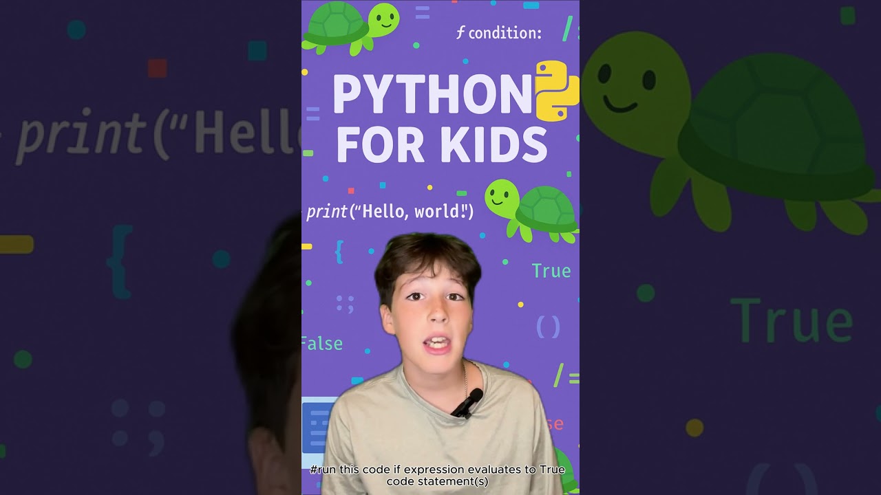 Learn Coding for Kids - Python If Statements