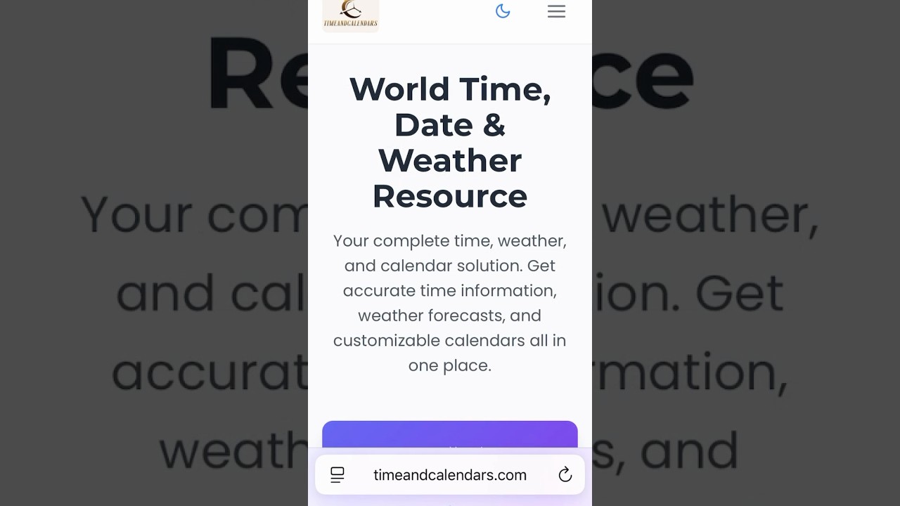 Check What Time is In Your City Right Now?