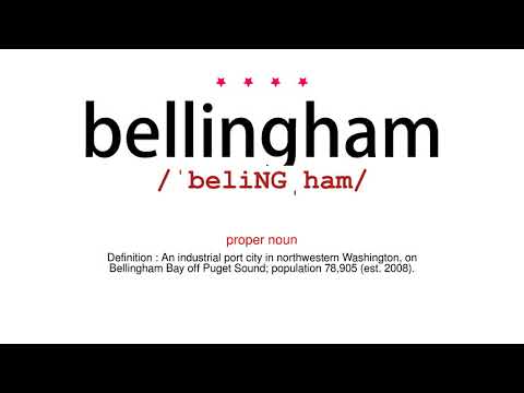 How to pronounce bellingham - Vocab Today