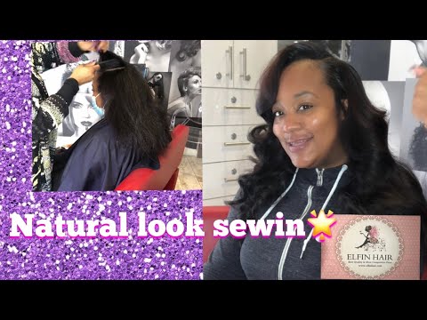 Sewin sooo natural! She got free hair! / Hairbyshaunda/ELFIN HAIR/ Las Vegas hair stylist