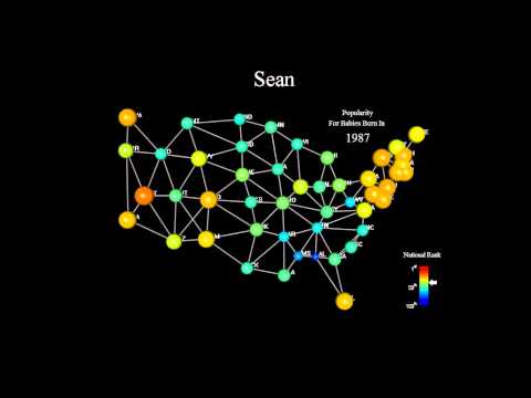 Popularity of the name Sean