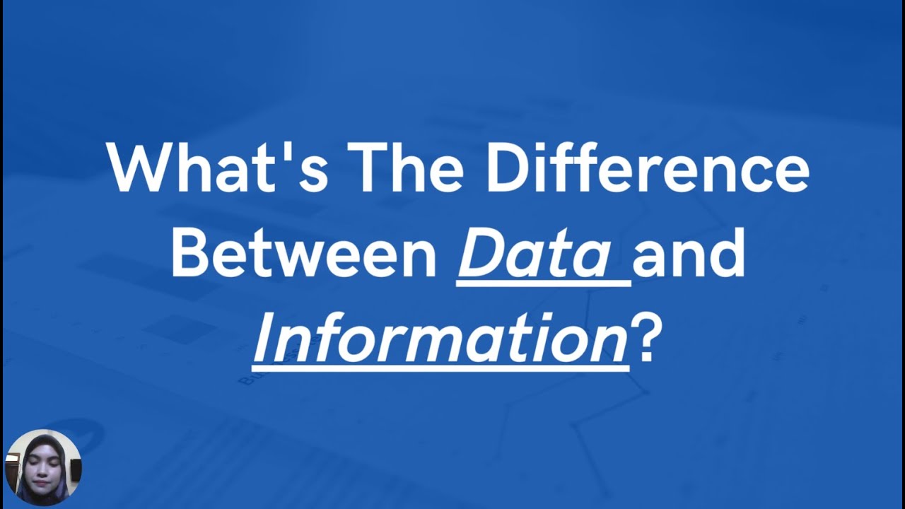 Chapter 2 - Data and Information (Management Information System)