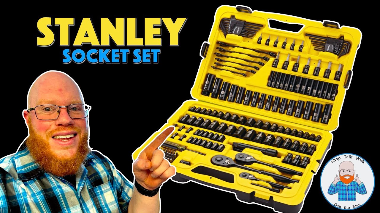 STANLEY PRO GRADE SOCKET SET 183PCS- REVIEW!!#stanley #socketset #socket #toolreview#tools