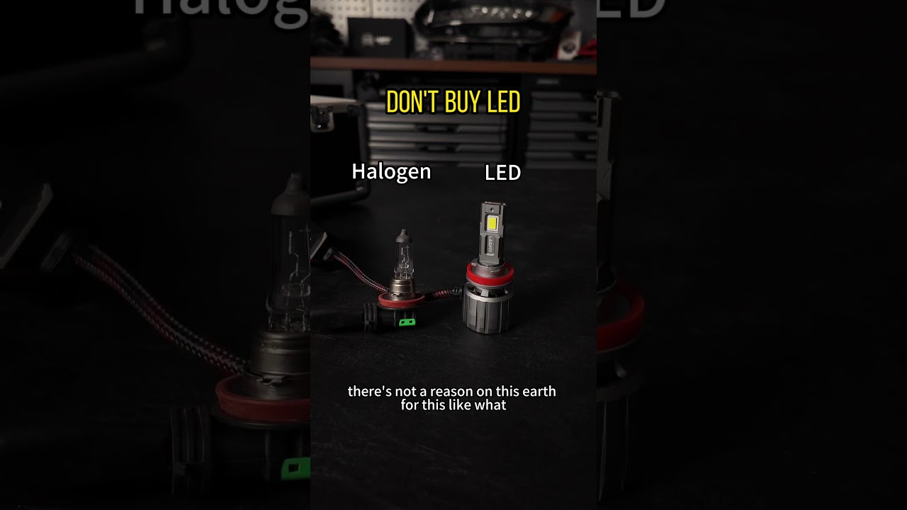 Don't buy LED?! Halogen vs LED Headlights Which Is Better?