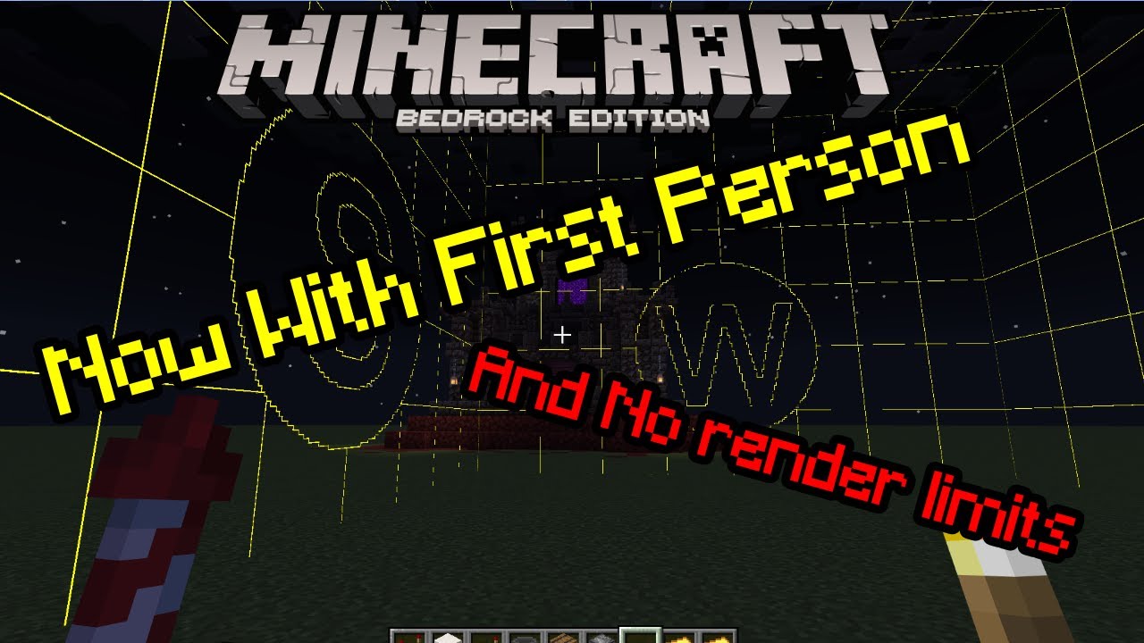 The best technical resource pack for MCPE/BEDROCK