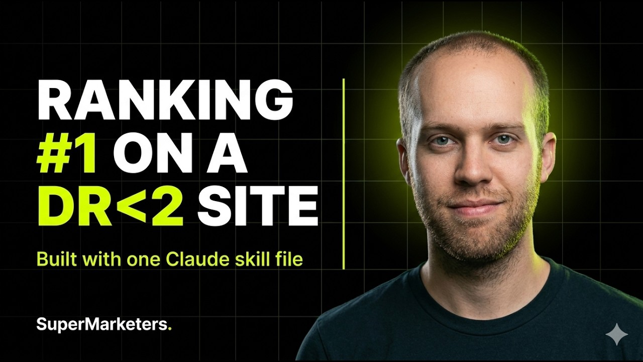 How to turn YouTube videos into ranking blog posts with Claude Code | AI Marketing Expert Ryan Doser